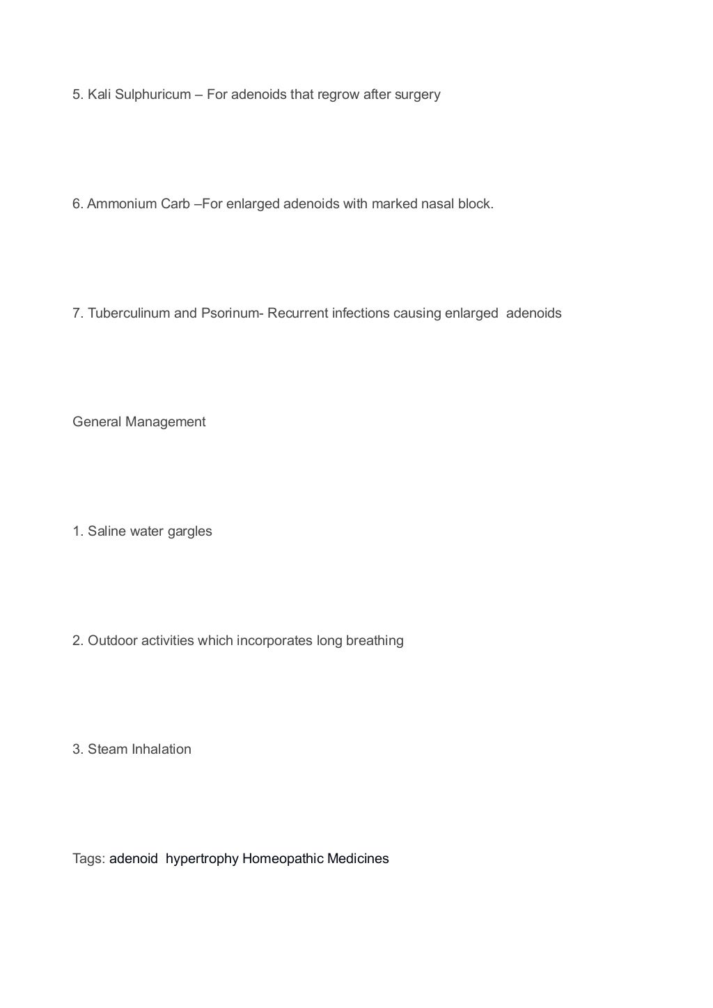 What Are The Symptoms Adenoid Hypertrophy Pdf