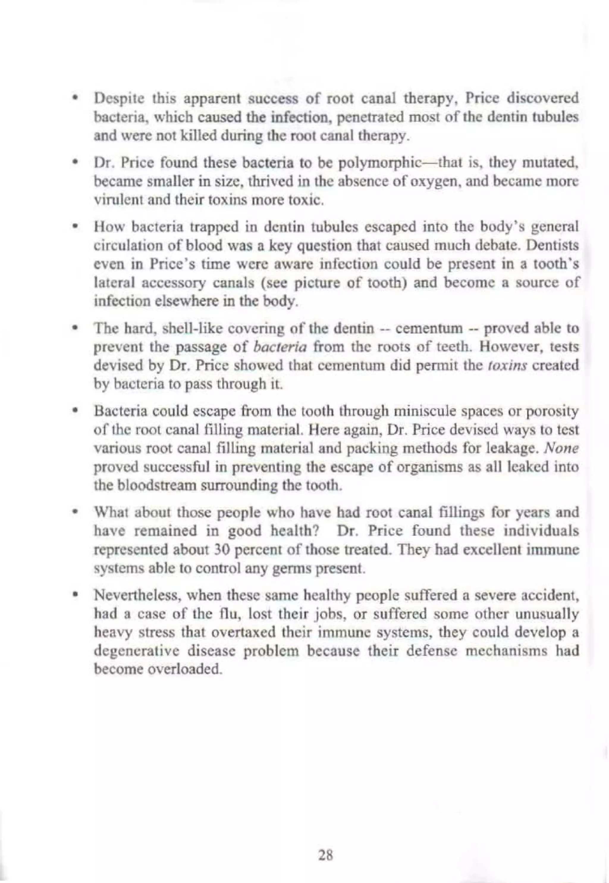 Root canal cover up 1996 | PDF