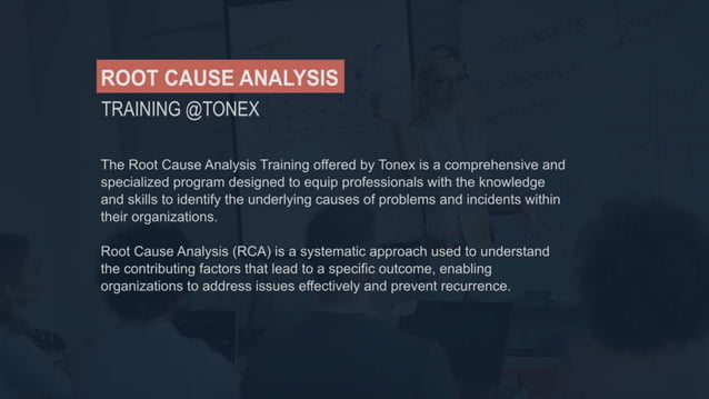 Mastering Root Cause Analysis: Empower Your Team with Tonex's ...
