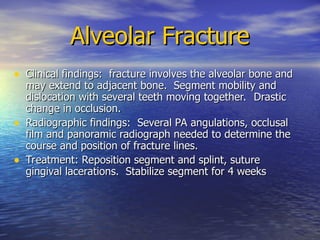 Root-Fracture alveolar tooth fracture ppt | PPT