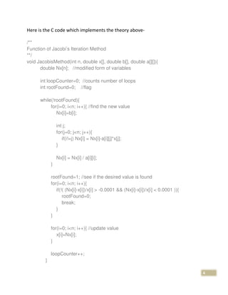 Numerical Method Analysis: Algebraic and Transcendental Equations ...