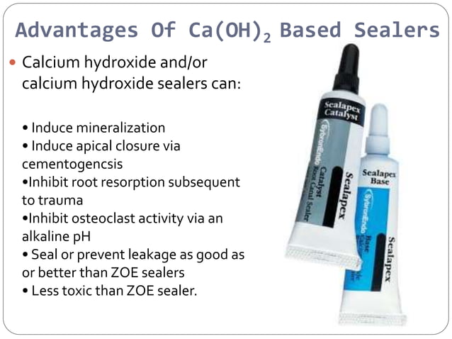 Root Canal Sealers | PPTX | Dental Health | Diseases and Conditions