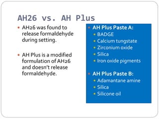 Root Canal Sealers | PPTX