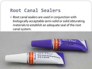 Root Canal Sealers | PPTX