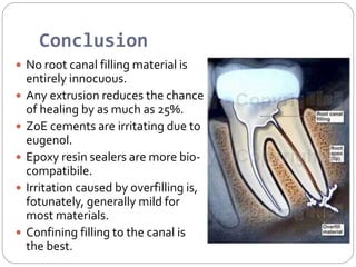 Root Canal Sealers | PPTX