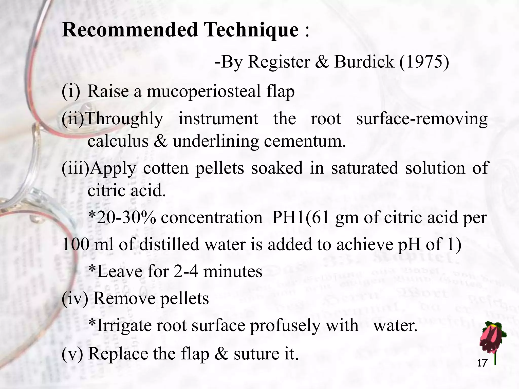 Root biomodification | PPTX