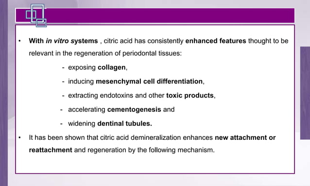 Root biomodification | PPT