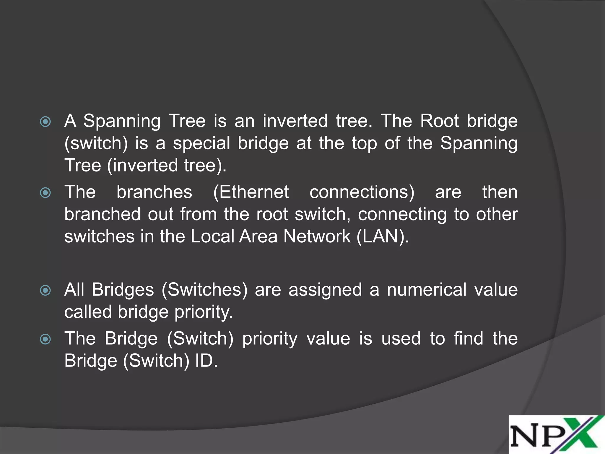 Root Bridge Or Root Switch | PPTX