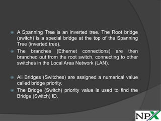 Root Bridge Or Root Switch | PPTX