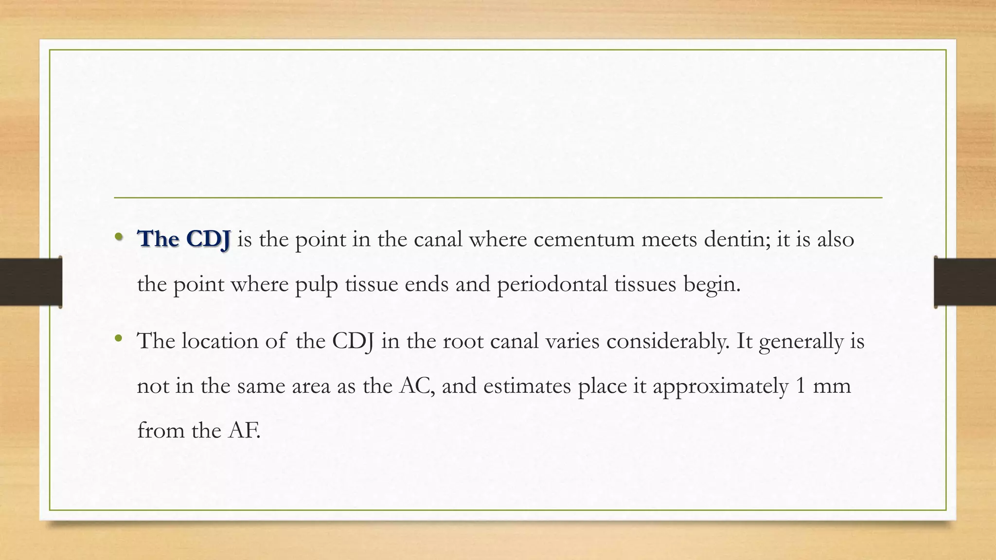 Root canal anatomy | PPTX
