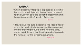 ROOT CANAL FLORA Post Graduate level.ppt