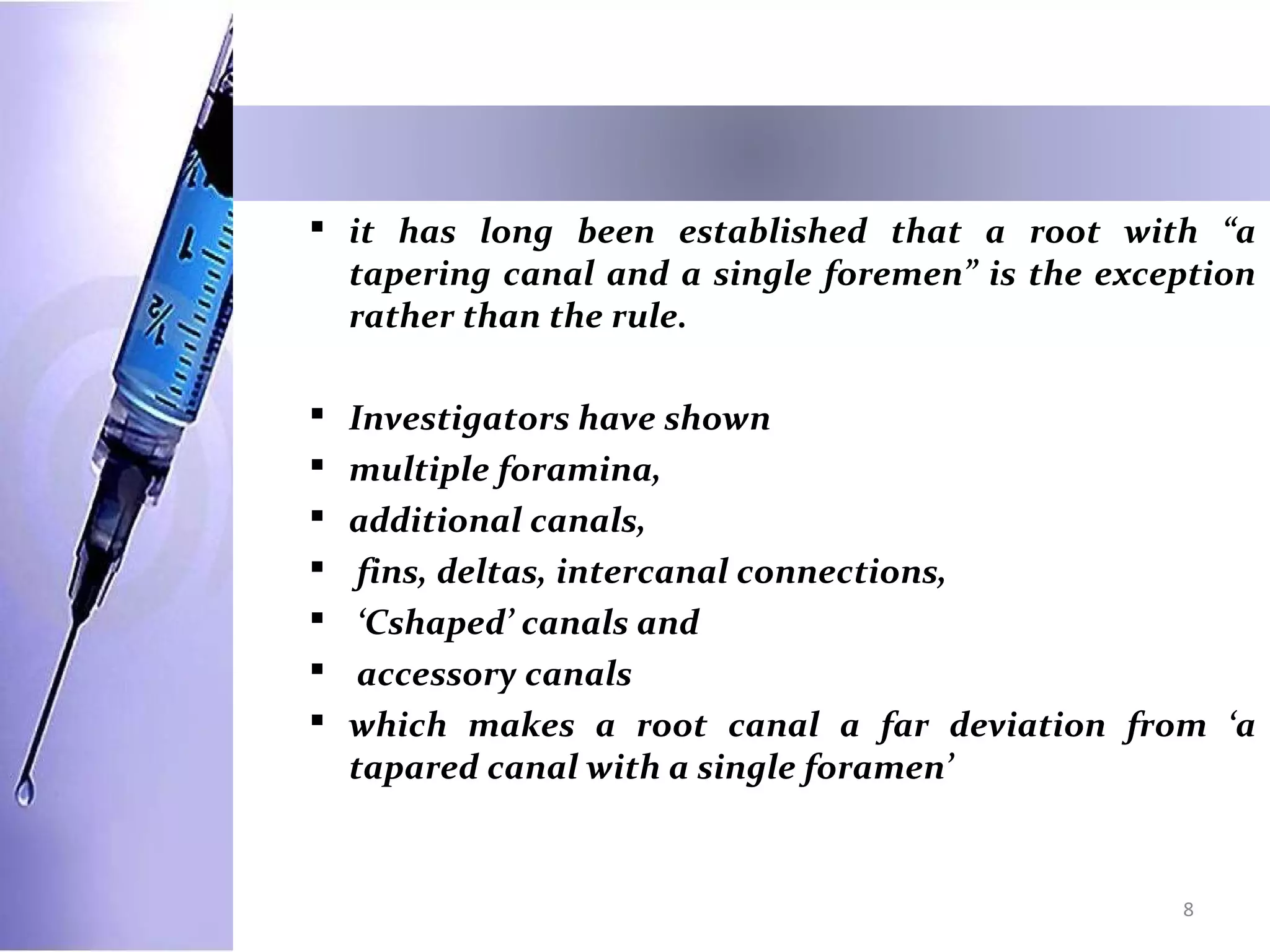 Root canal irrigants and devices | PPT