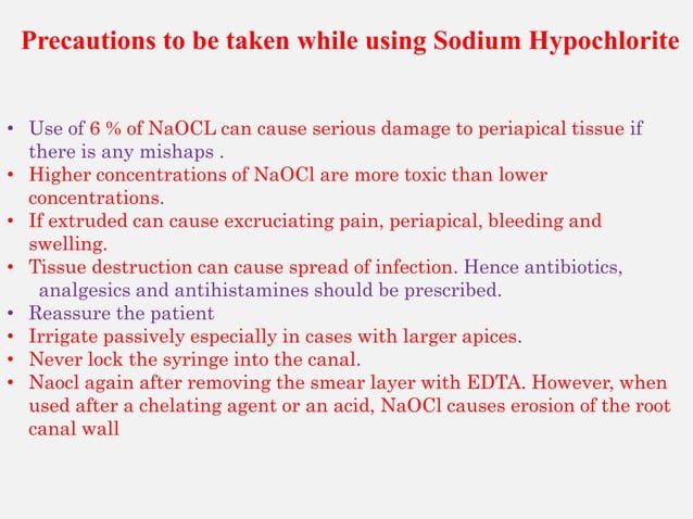 Root canal Irrigation.pptx | First Aid | Injuries