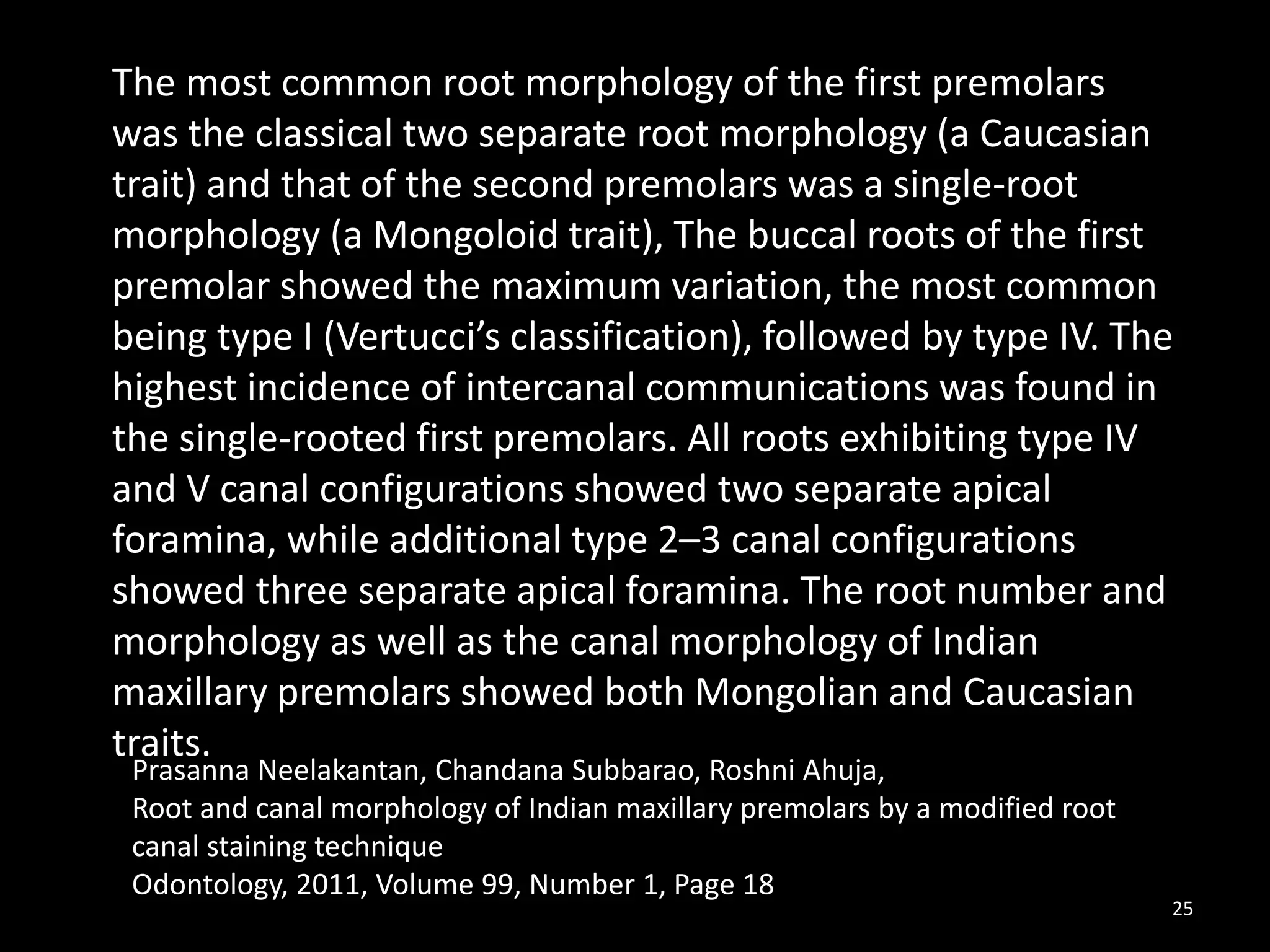 Root canal morphology nidhi | PPTX