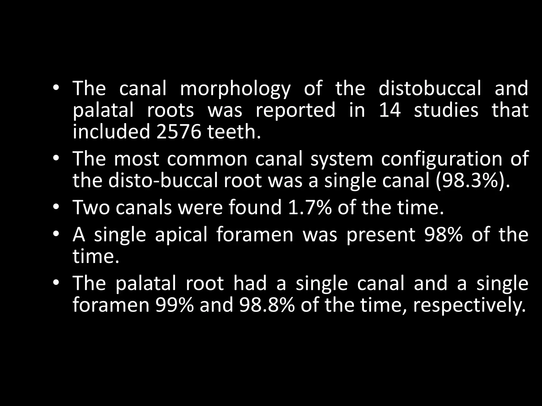 Root canal morphology nidhi | PPTX