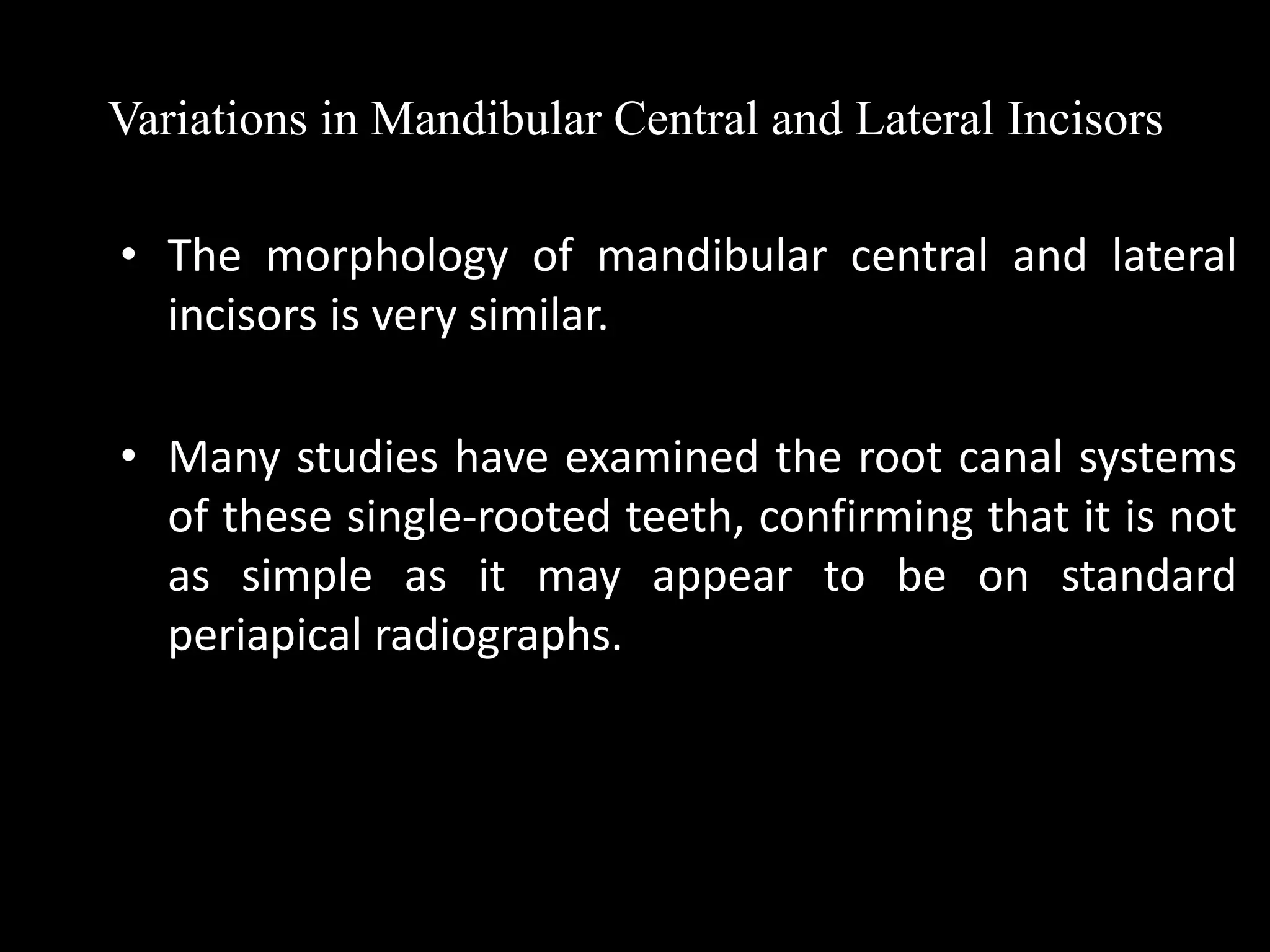 Root canal morphology nidhi | PPTX