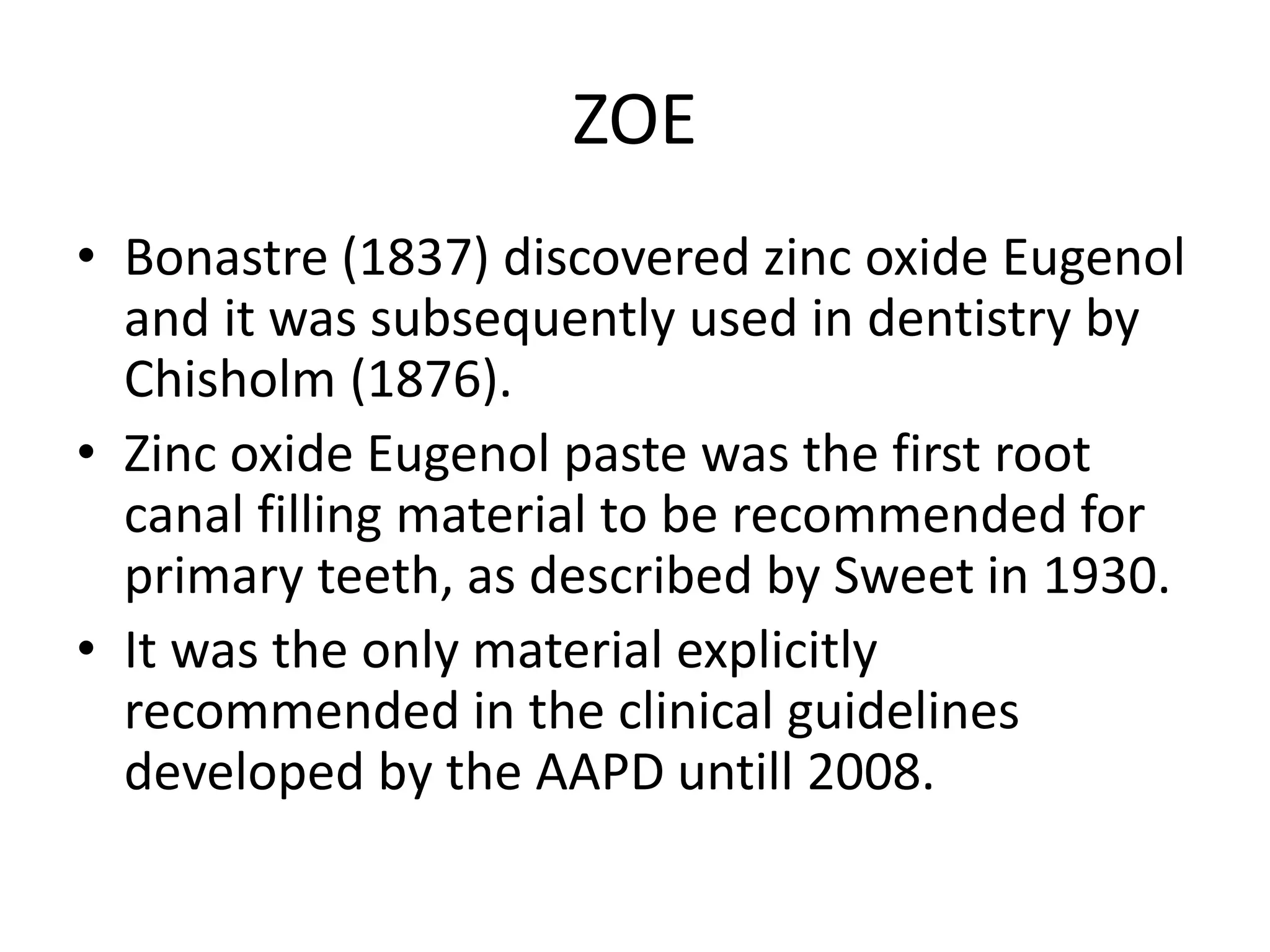 Root canal obturating materials in primary teeth | PPTX