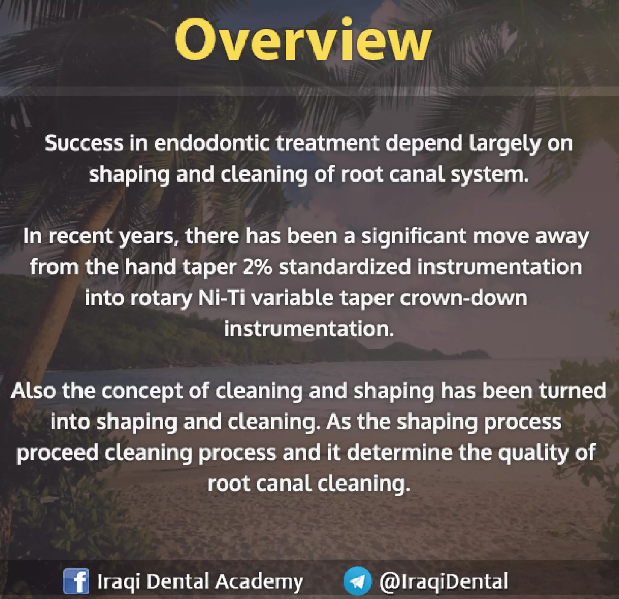 Root Canal Preparation Simplified | PPT