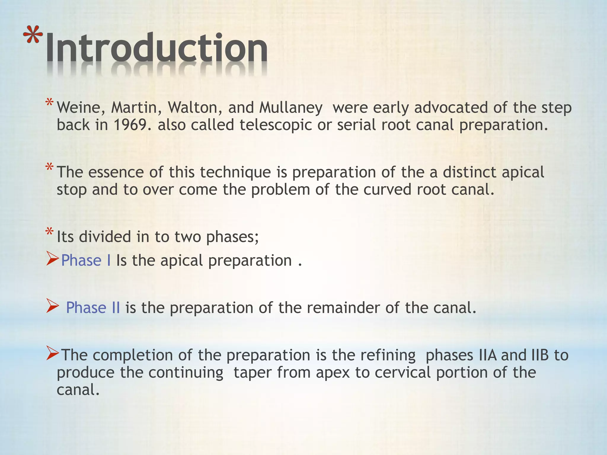 Root canal preparation techniques _ endodontic treatment | PPTX