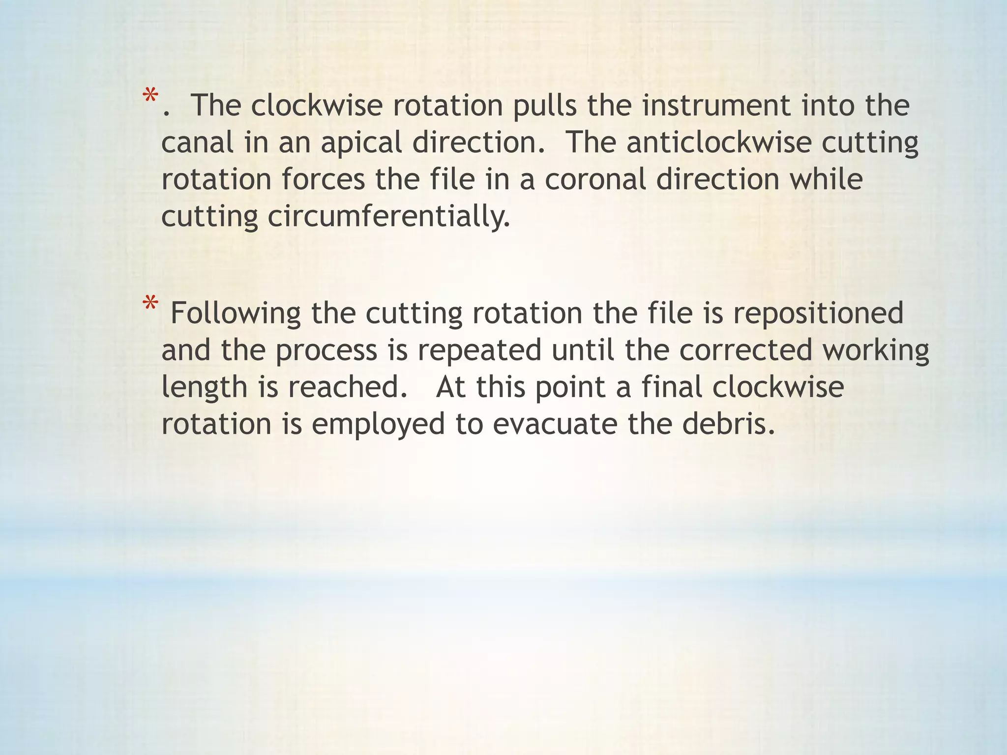 Root canal preparation techniques _ endodontic treatment | PPTX