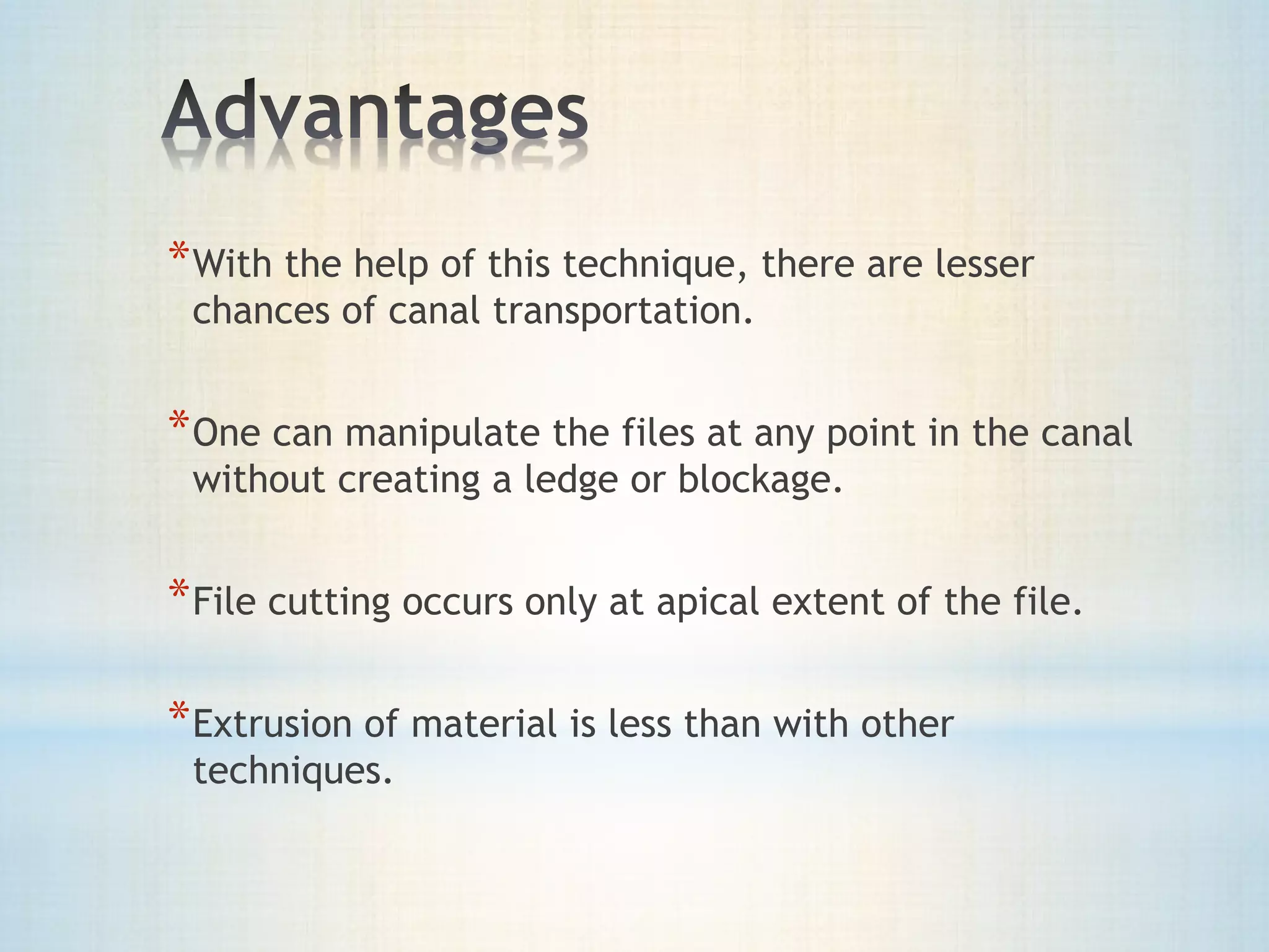 Root canal preparation techniques _ endodontic treatment | PPTX