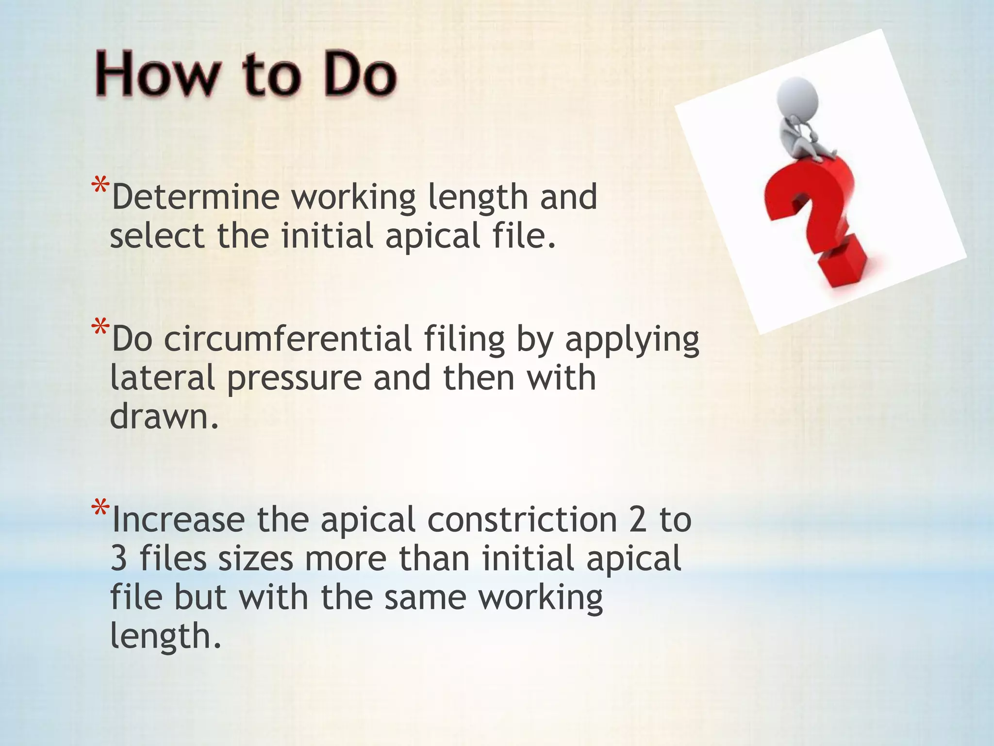 Root canal preparation techniques _ endodontic treatment | PPTX