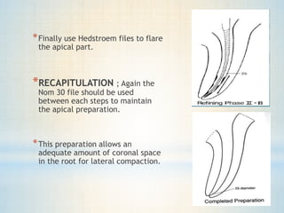 Root canal preparation techniques _ endodontic treatment | PPTX