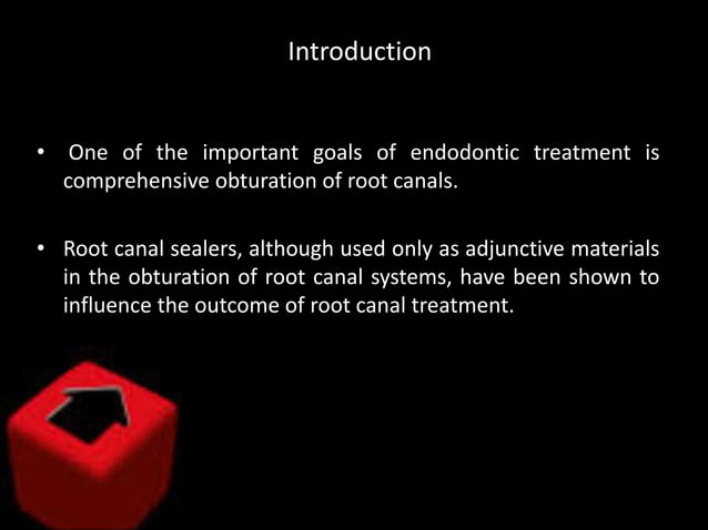 Root Canal Sealers.ppt | Oral care | Personal Care