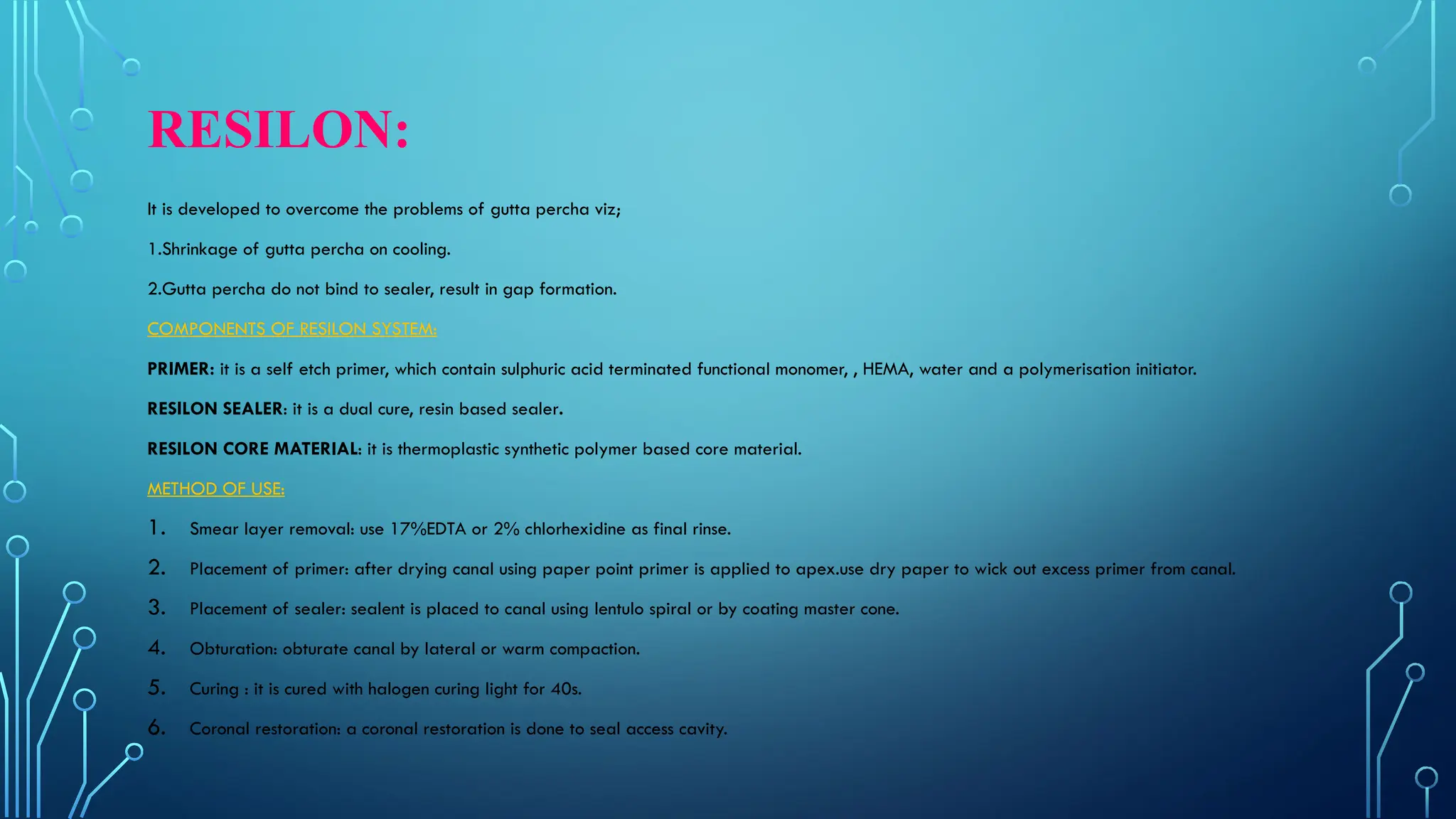 Root canal sealers.pptx definition and properties | PPTX