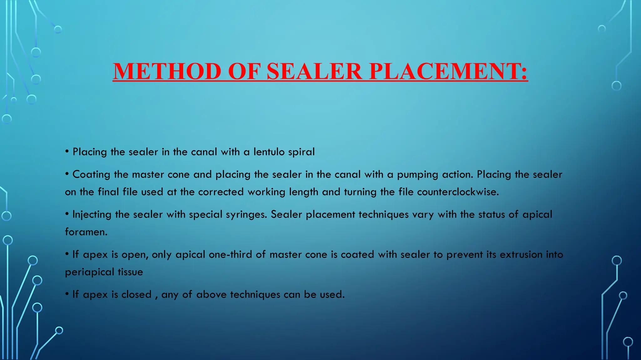 Root canal sealers.pptx definition and properties | PPTX