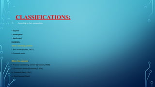 Root canal sealers.pptx definition and properties | PPTX