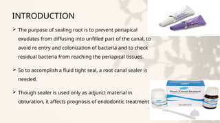 ROOT CANAL SEALERS..................pptx