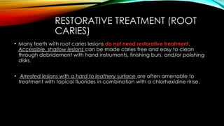 Root caries and class Vclass five tooth.pptx