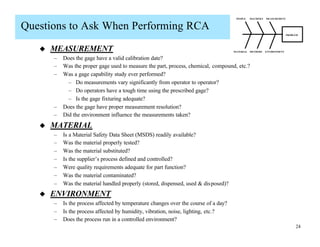 Root cause analysis | PDF
