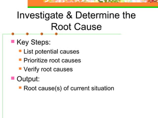 Root Cause Analysis | PPT
