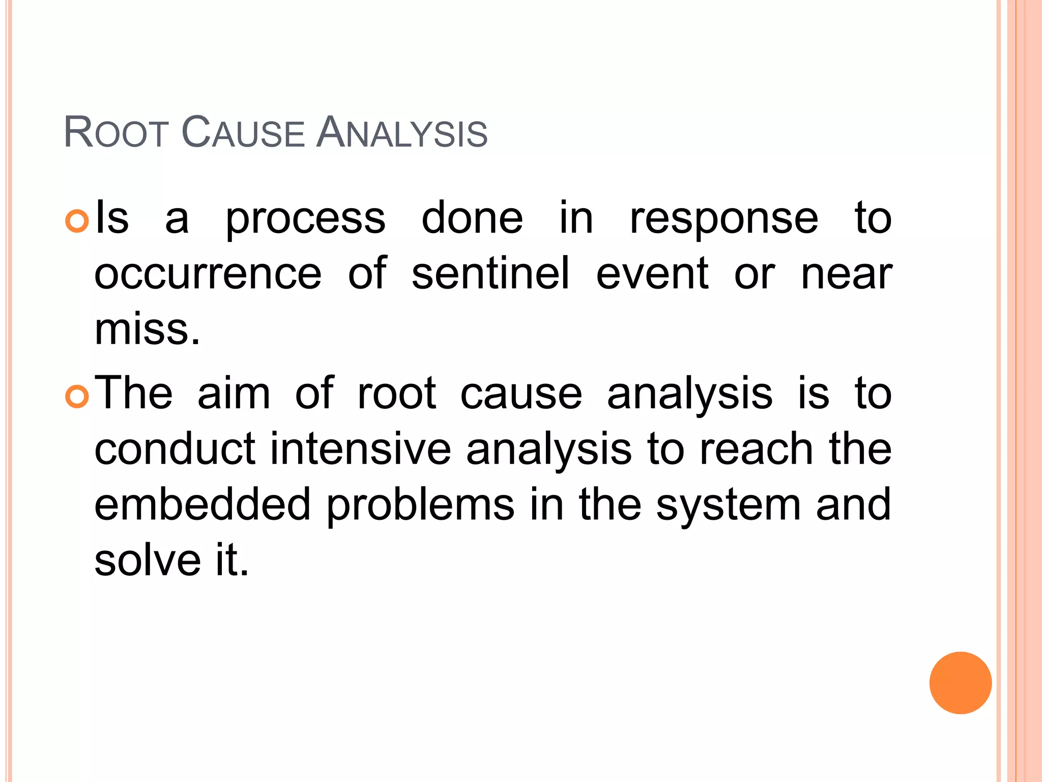 Root cause analysis | PPTX
