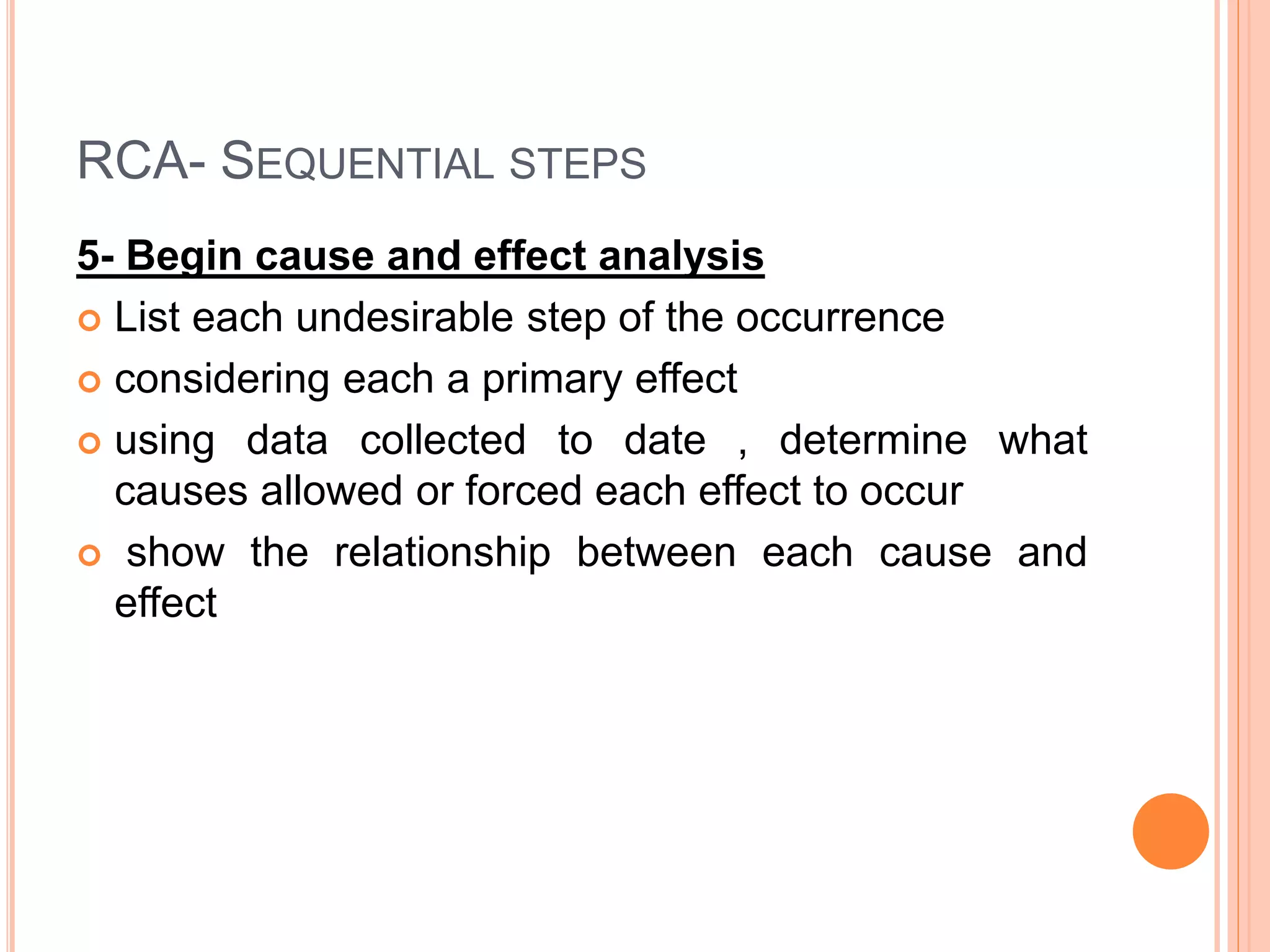 Root cause analysis | PPTX