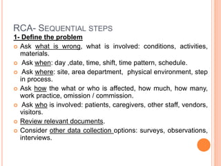 Root cause analysis | PPTX