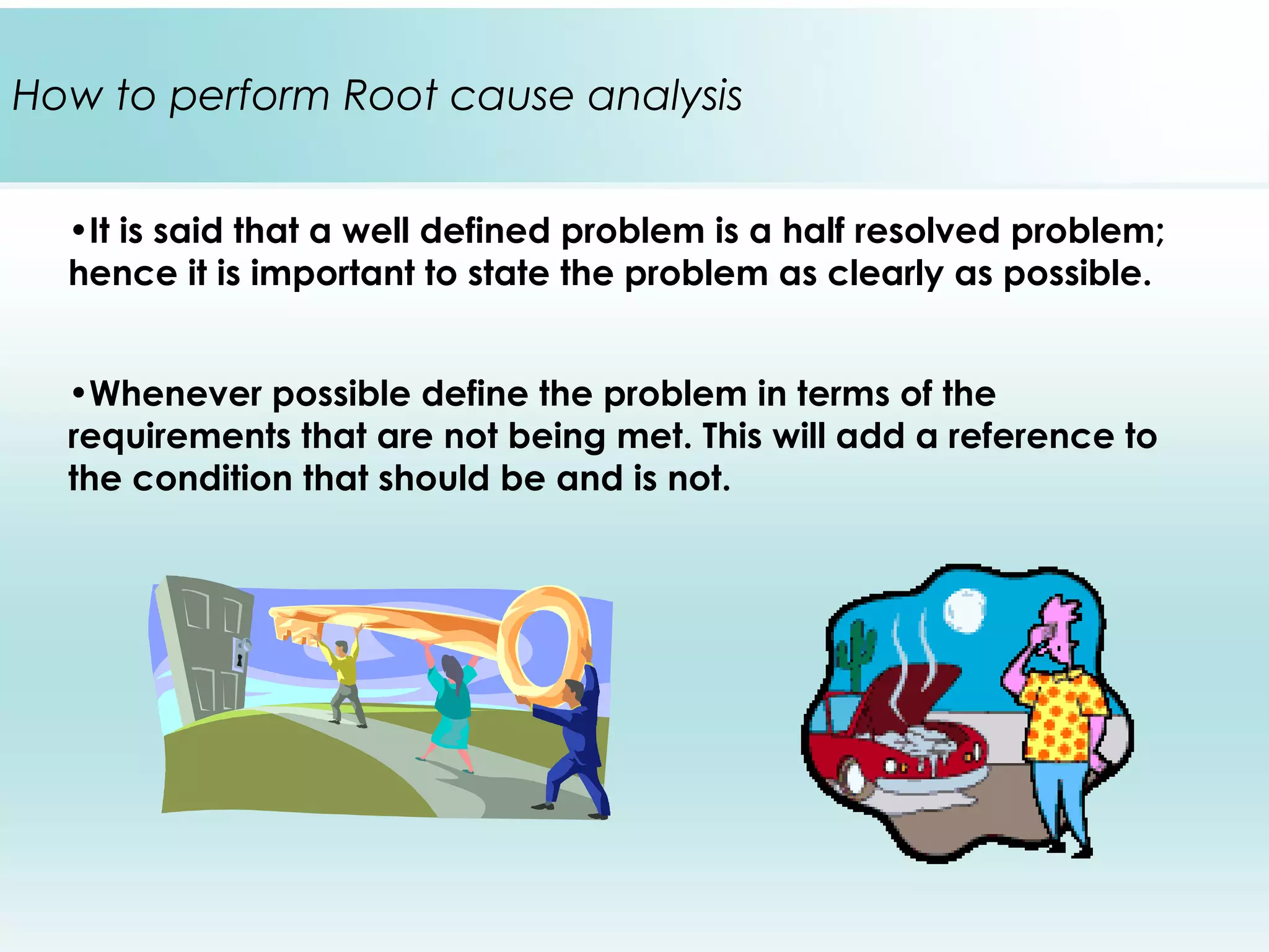 Root cause analysis | PPT | Business | Business and Finance