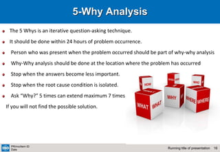 Root Cause Analysis | PPTX