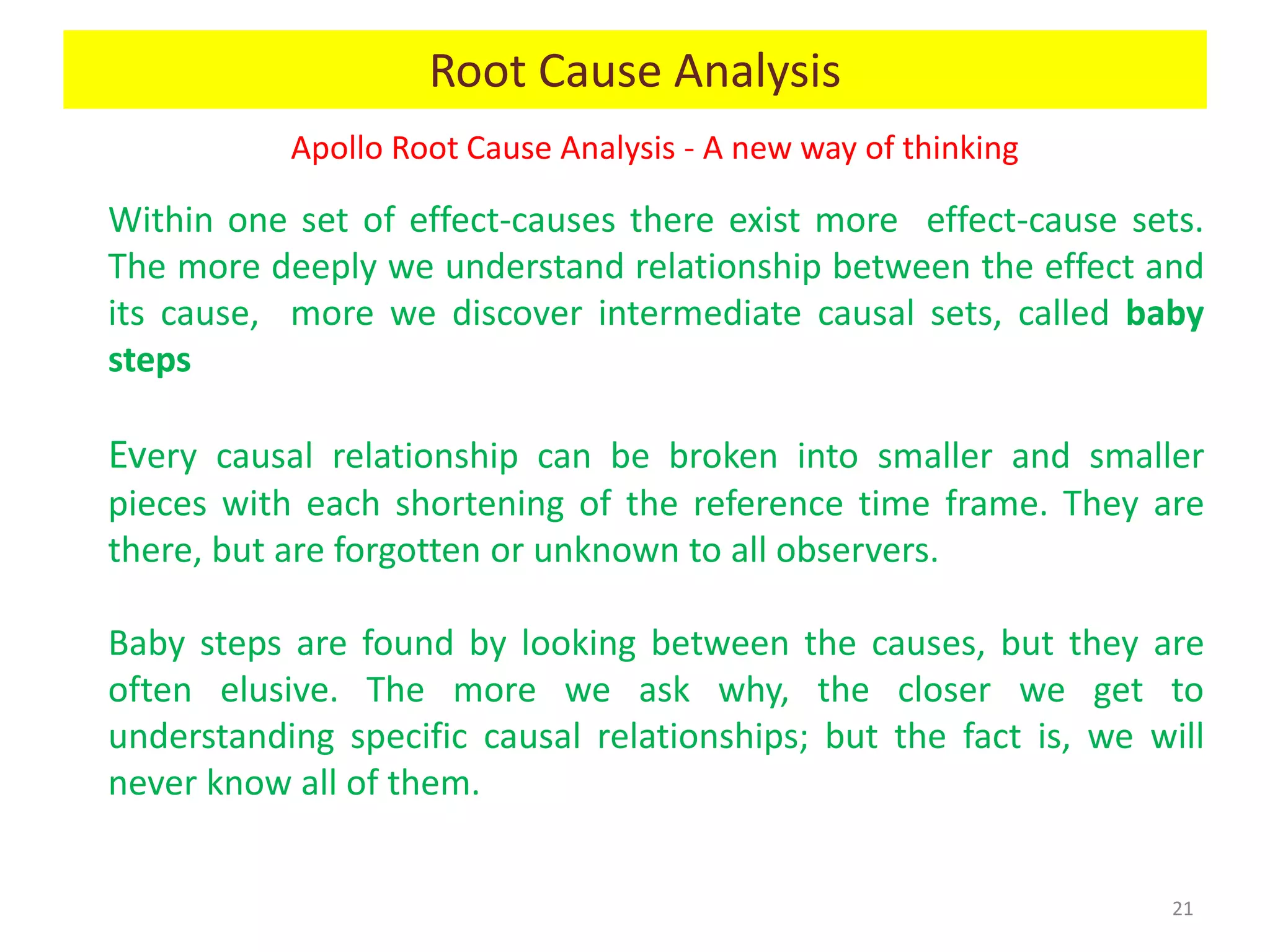 Root cause analysis - Methodology | PPTX