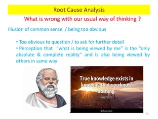 Root cause analysis - Methodology | PPTX