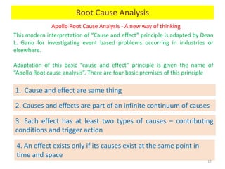 Root cause analysis - Methodology | PPTX