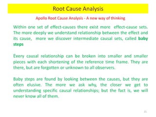 Root cause analysis - Methodology | PPTX