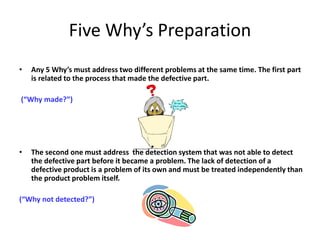 Root cause analysis | PPTX