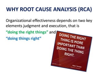 Root cause analysis | PPTX
