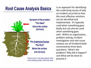 Root Cause Analysis | PDF