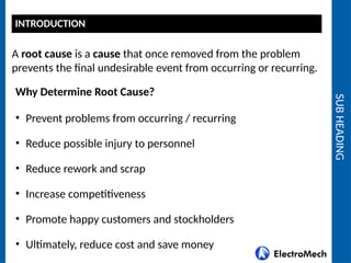 Root Cause Analysis technique for industry.pptx