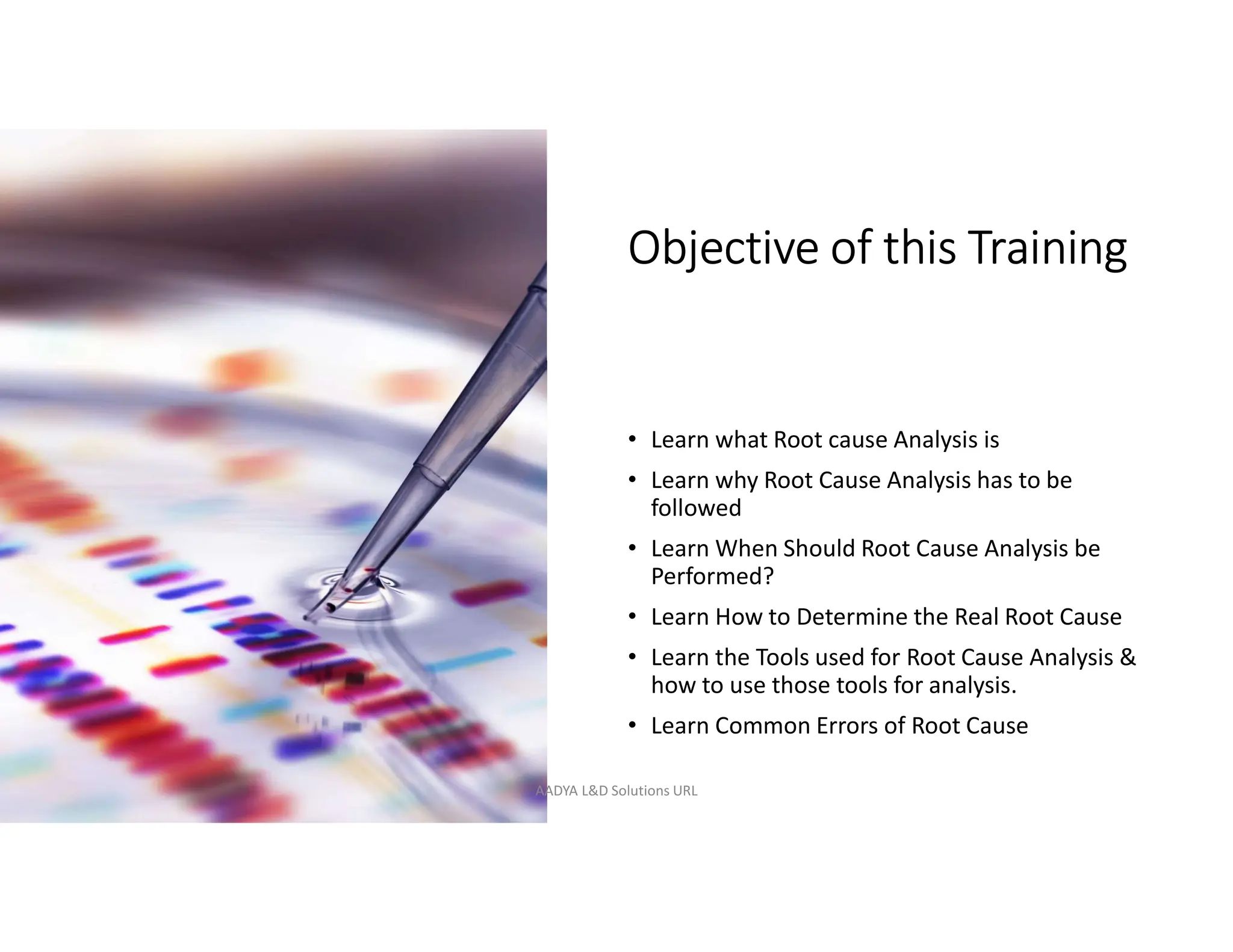 Root Cause Analysis - RCA Training Module | PDF