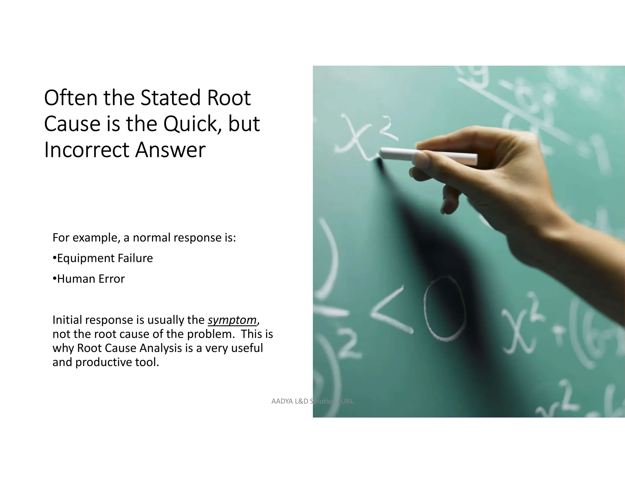 Root Cause Analysis - RCA Training Module | PDF